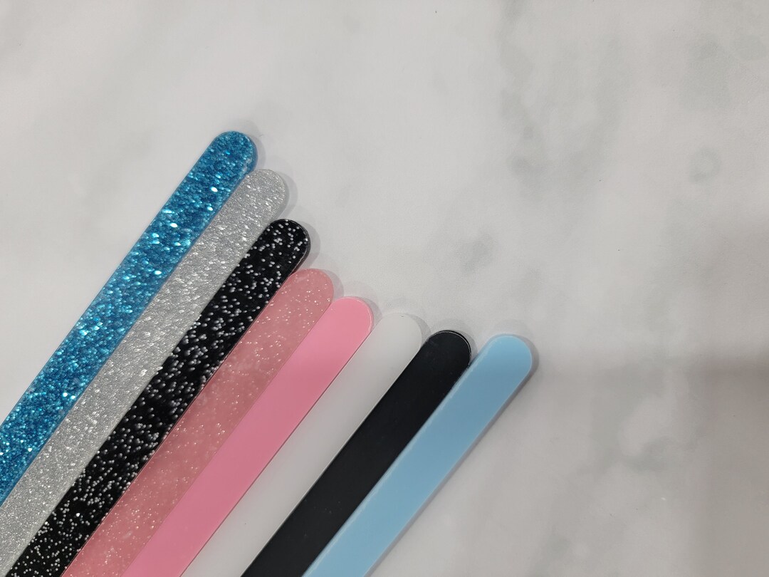Acrylic Popsicle Sticks Baking Pastry Chocolate Breakable Mousse ...