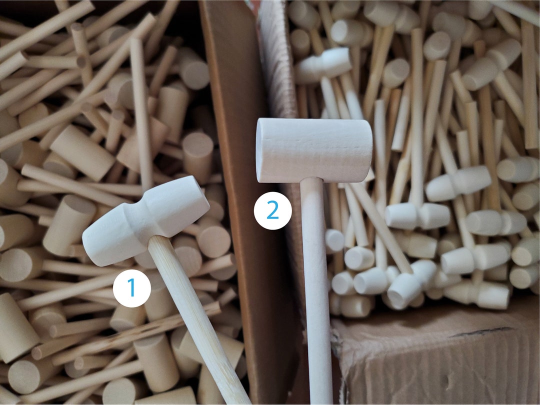 Wood Mallet Breakable Chocolate Stick Gift - Etsy