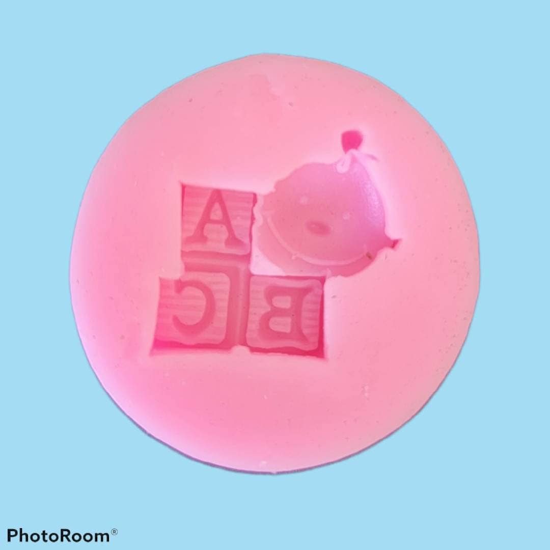 Baby ABC Mold Cake Chocolate Resin Candle - Etsy