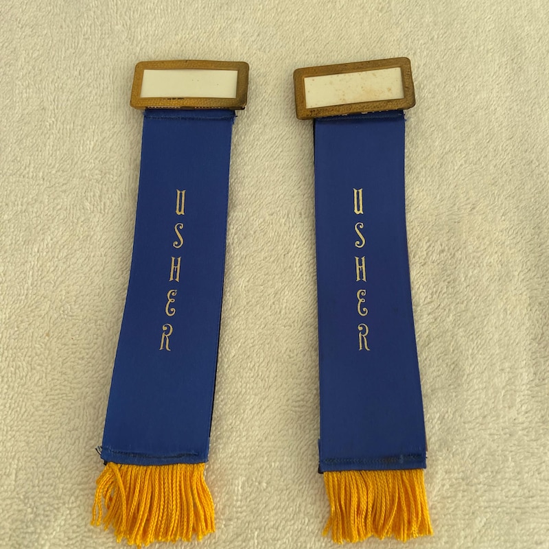 Church Usher Badges - Etsy