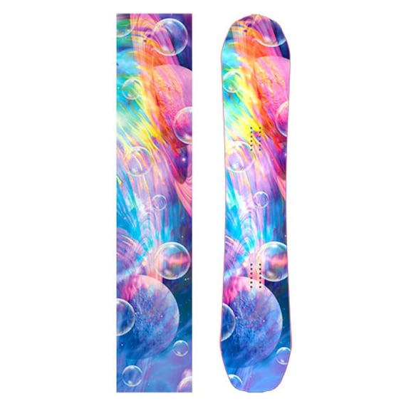 Galaxy Vinyl Snowboard Wrap Kit - Etsy