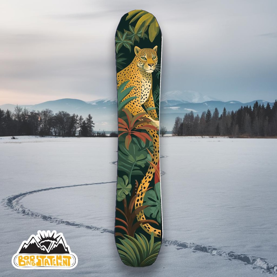 Custom Ai-generated Snowboard Wrap | Design Your Own Vinyl Wrap ...