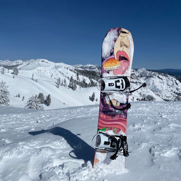 Snowboard Art - Etsy