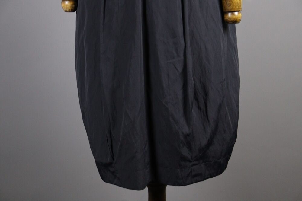 SARAH PACINI Black Designer Full Zip Front Lagenlook Dress Size 3 - Etsy