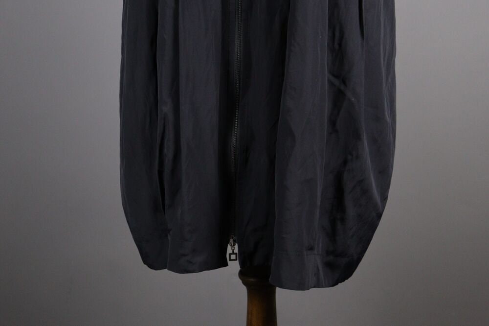 SARAH PACINI Black Designer Full Zip Front Lagenlook Dress Size 3 - Etsy