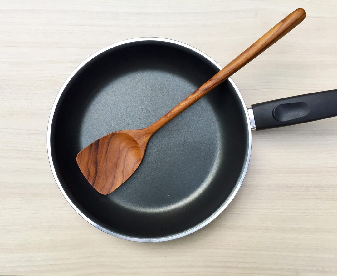 Mini Teak Spatulas short Blade, 12 Teak Wood Small Spatula, Golden Teak ...