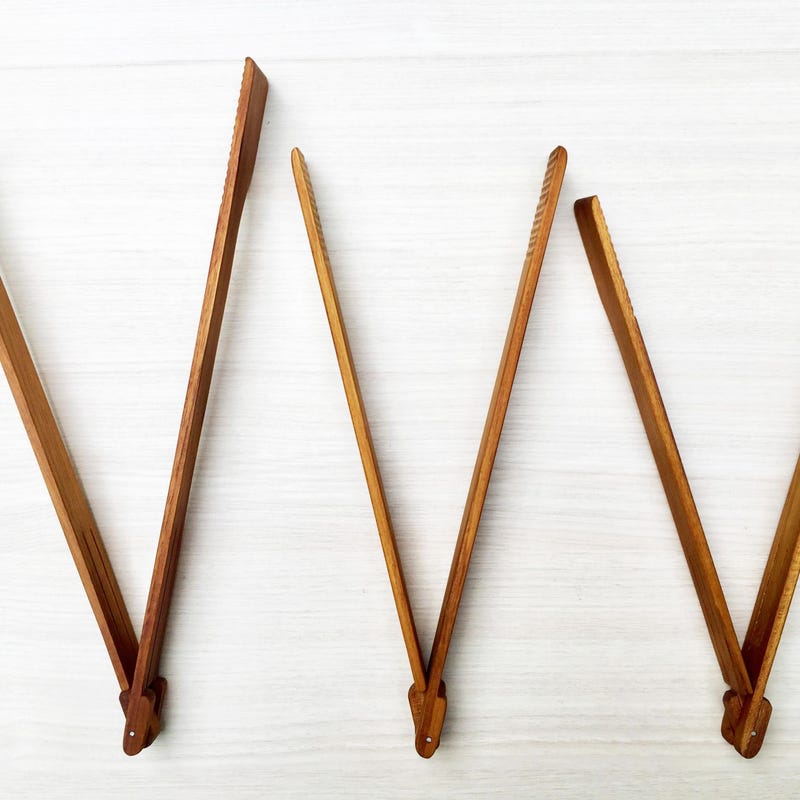 Grill Tongs Handmade - Etsy UK