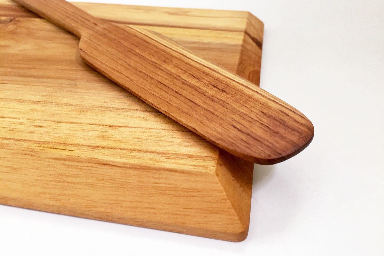 Teak Wood Cooking Paddle 11 Wooden Spurtle Wooden - Etsy