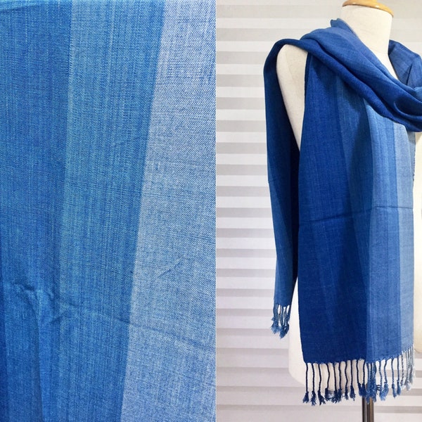 Indigo Scarf - Etsy