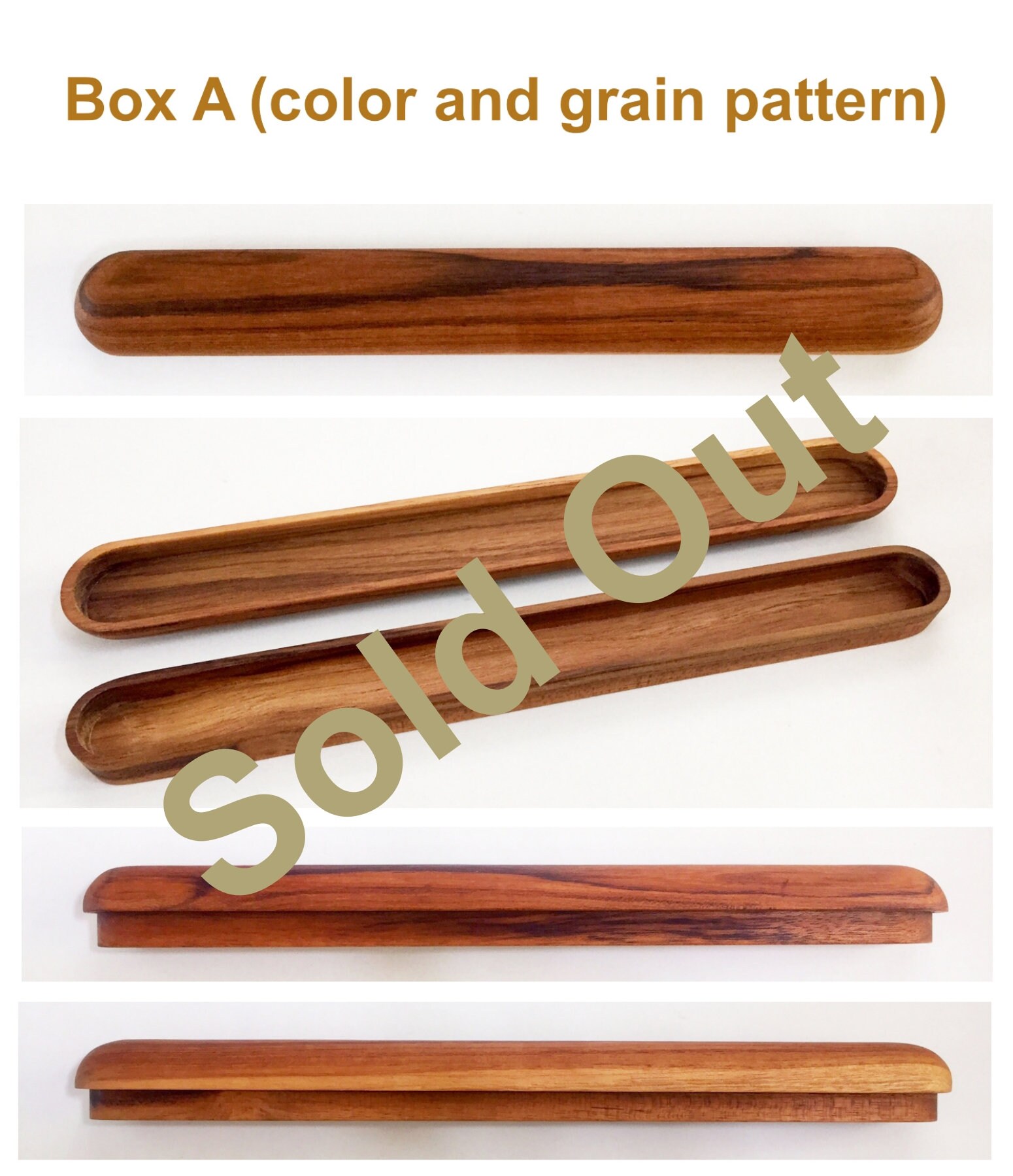 Teak Wood Chopstick Box With 1 Pair of Handcarved Chopsticks, Teak Wood ...