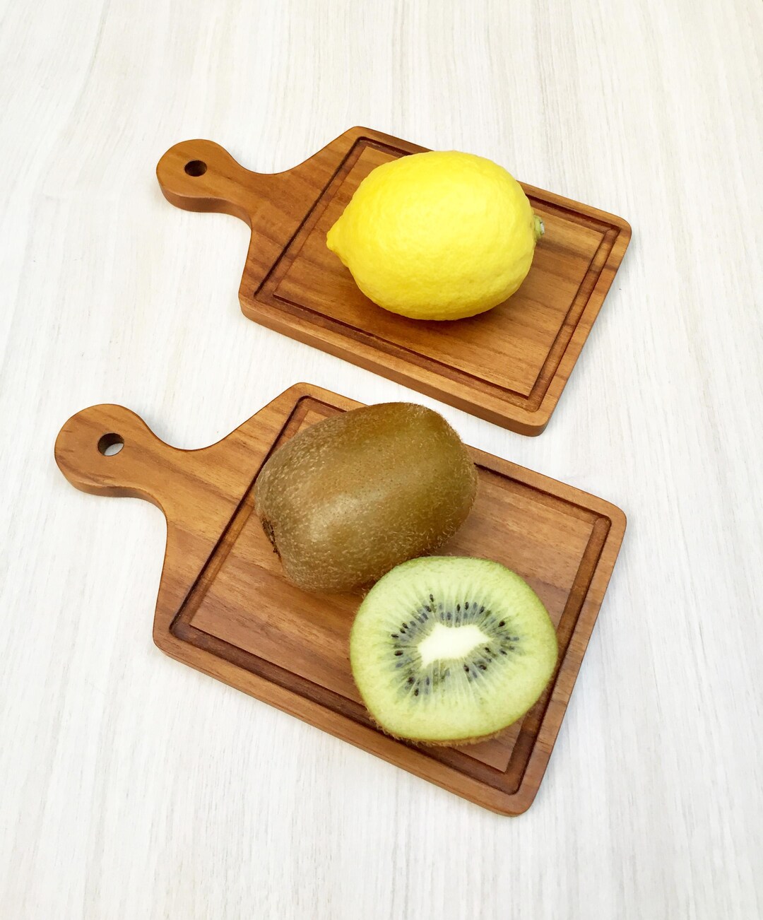 Mini Teak Cutting Board, Lime Cutting Board, Mini Chopping Board ...