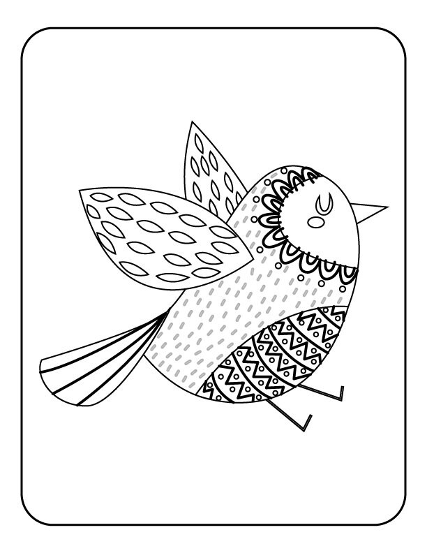 60 Pages, Birds Coloring Pages, Coloring Sheets - Etsy