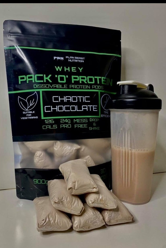 Chocolate Protein Pods - Etsy