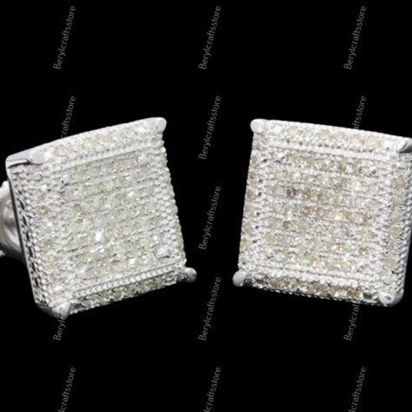 Iced Out Earrings for Men - Etsy