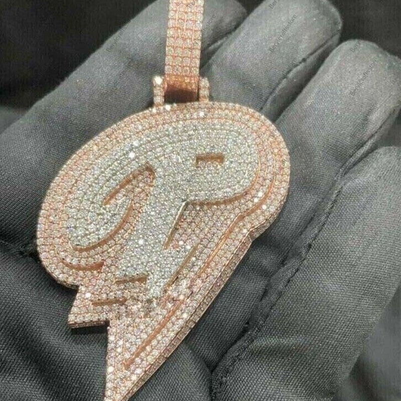 Letter Pendant - Etsy