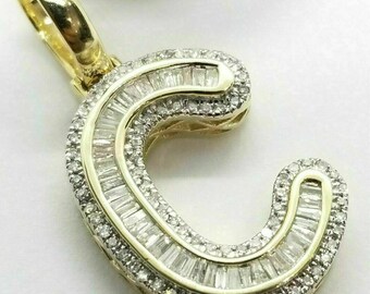 Letter C Pendant - Etsy