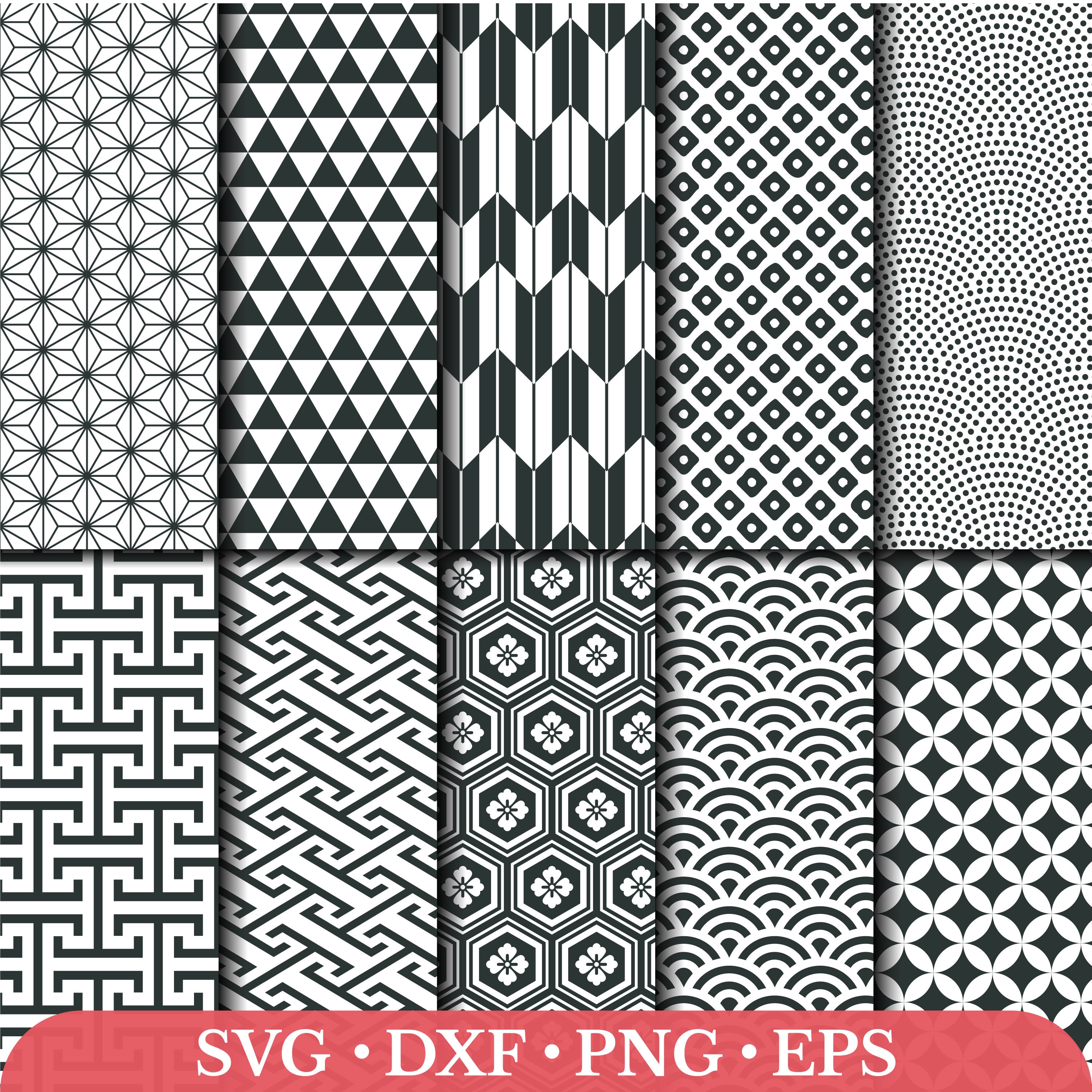 Japanese Geometric Patterns