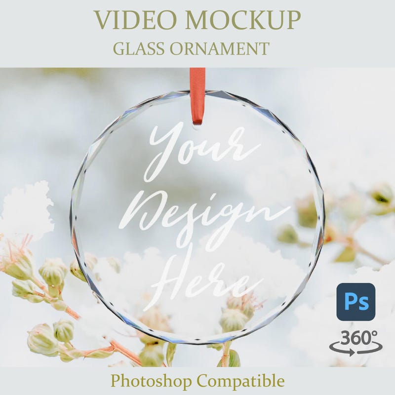 Glass Video Ornament - Etsy