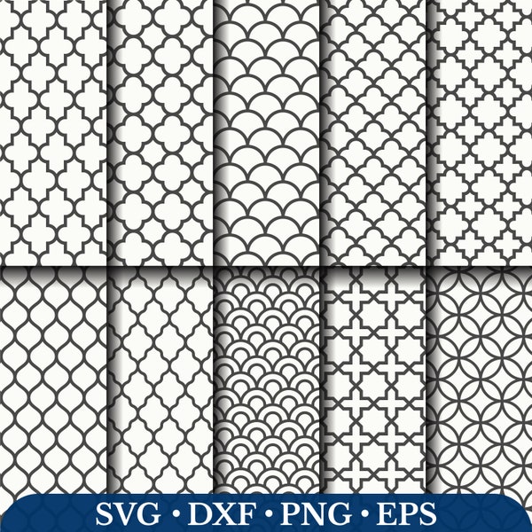 Quatrefoil Pattern Etsy
