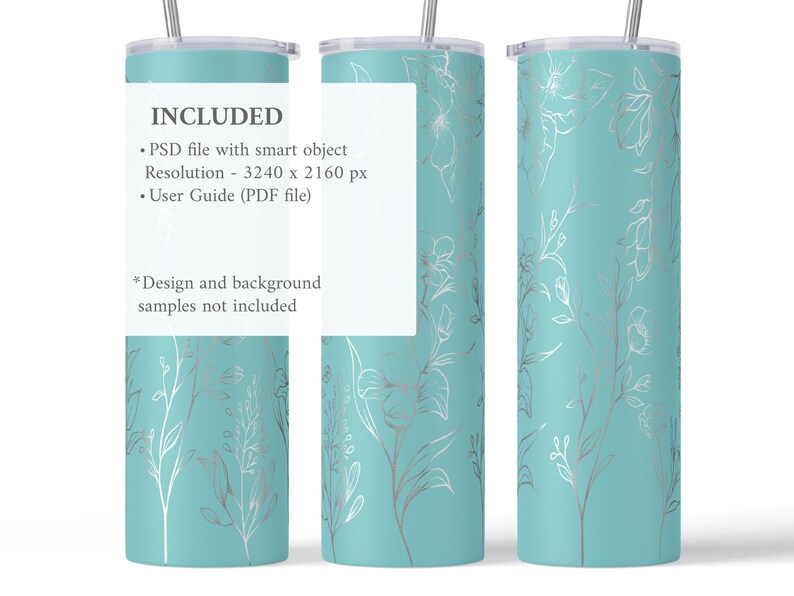 20oz Tumbler Mockup | Engraved Tumbler Mockup | Tumbler With Engraving ...