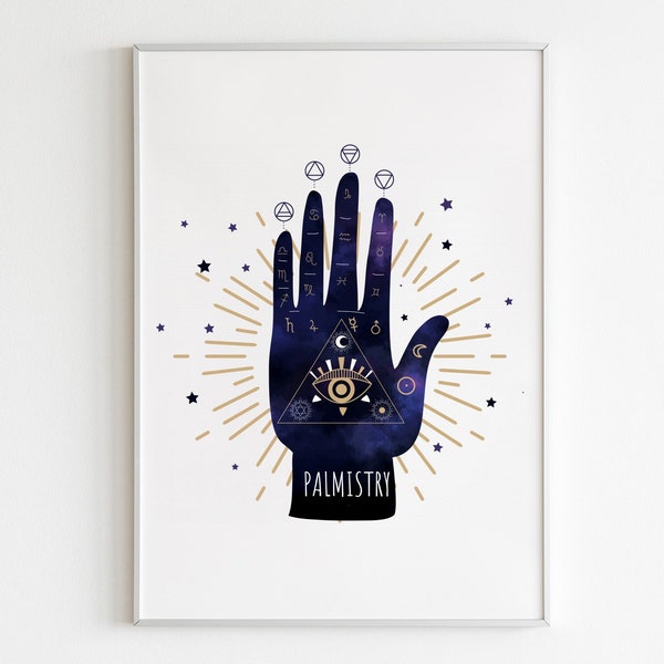 Palmistry Decor - Etsy
