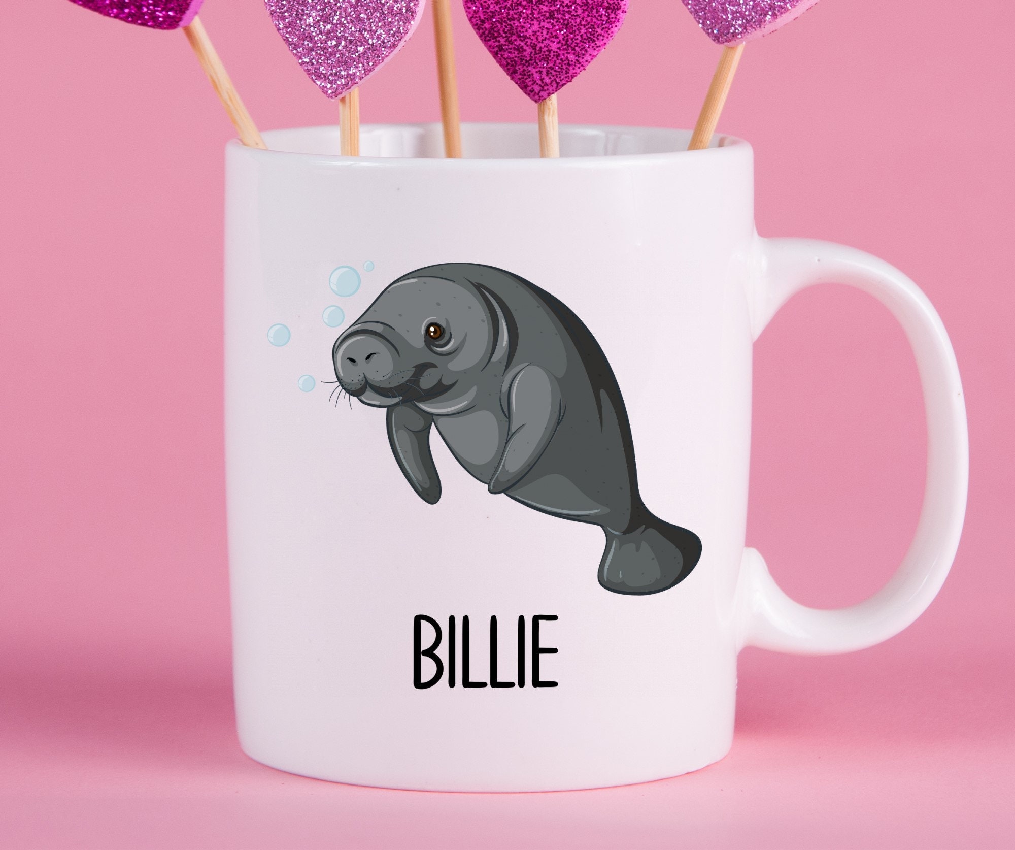 Personalized Manatee Mug Manatee Gift Ideas Manatee Cup - Etsy