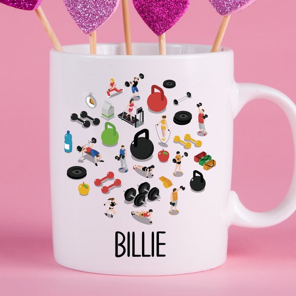 Weightlifting Mug - Etsy