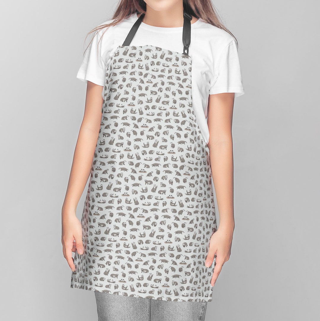 Badger Apron, Custom Apron, Personalized Apron, Gift for Chef, Cooking ...