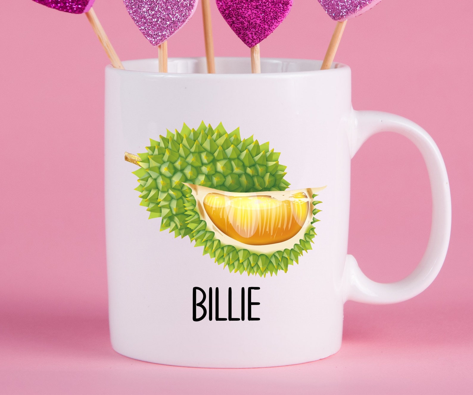 Personalized Durian Mug Durian Gift Ideas Durian Cup Gifts - Etsy