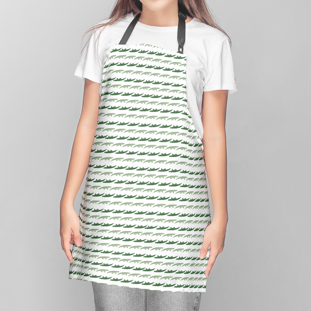 Alligator Apron, Custom Apron, Personalized Apron, Gift for Chef ...