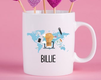 Best Journalist Ever, Journalist Coffee Mug, Gift for Journalist ...