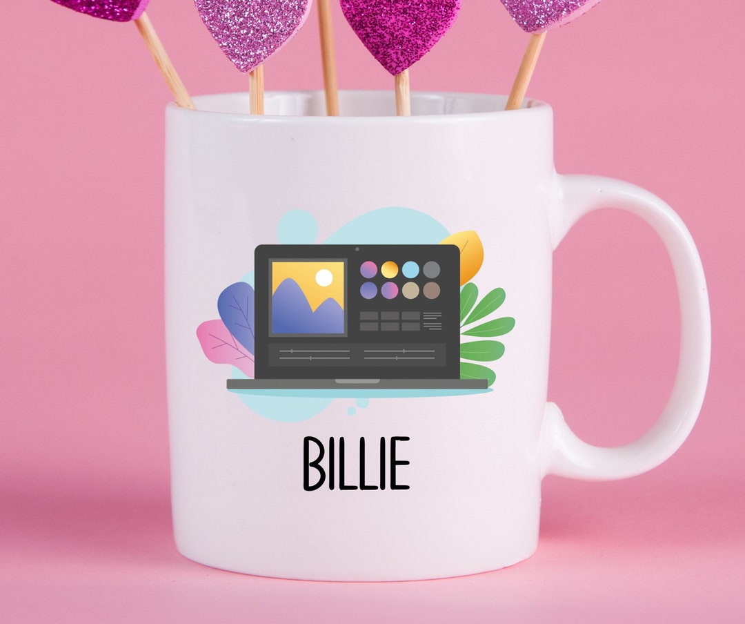Personalized Photo Editor Mug, Photo Editor Gift, Best Photo Editor Mug ...
