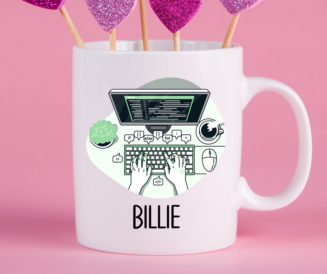 Personalized Web Developer Mug, Web Developer Gift, Best Web Developer ...