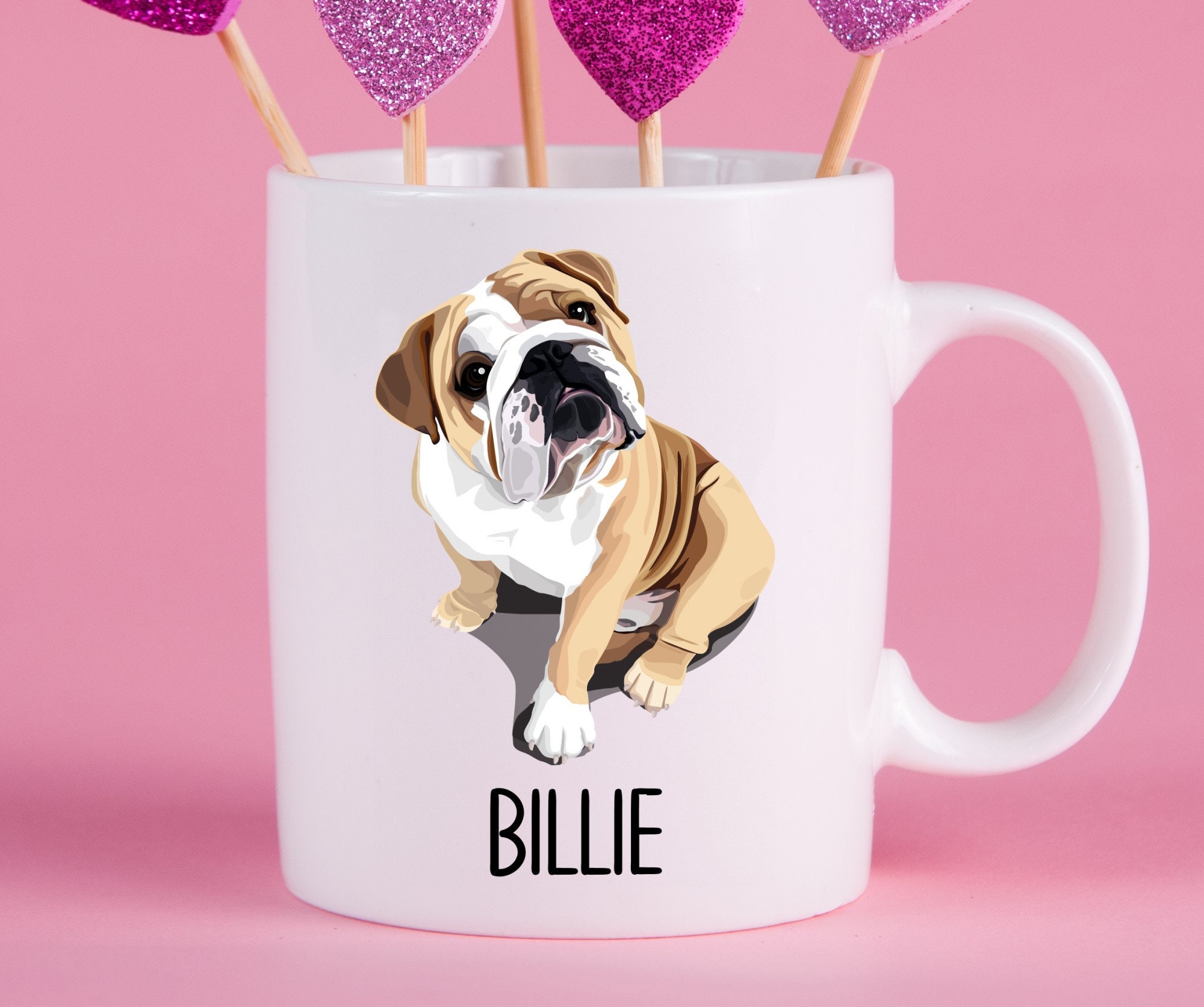 Personalized Bulldog Mug Bulldog Gift Ideas Bulldog Cup - Etsy
