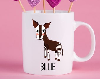 Funny Okapi Mug - Etsy