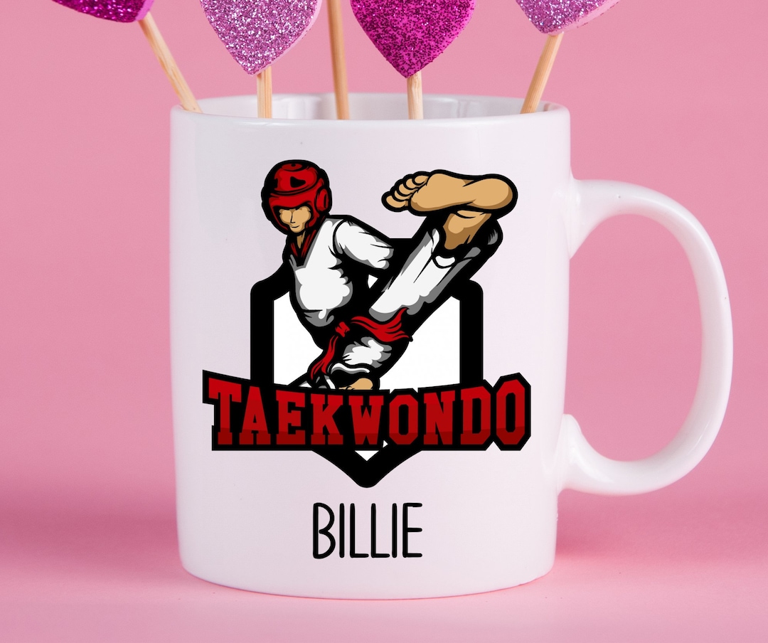 Personalized Taekwondo Mug, Taekwondo Gift Ideas, Taekwondo Cup, Gifts ...