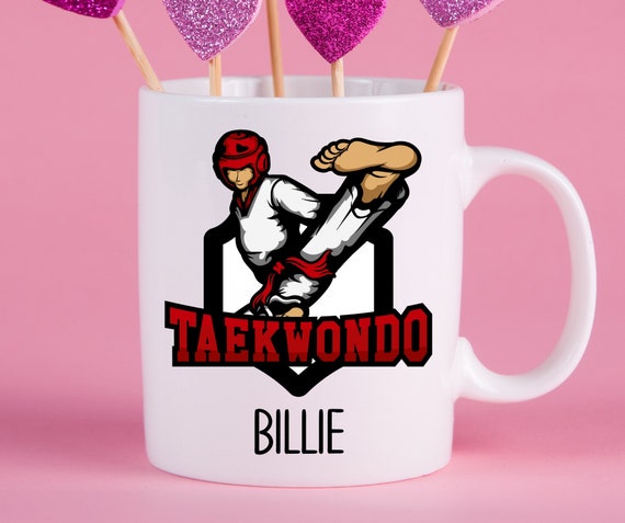 Personalized Taekwondo Mug Taekwondo Gift Ideas Taekwondo - Etsy