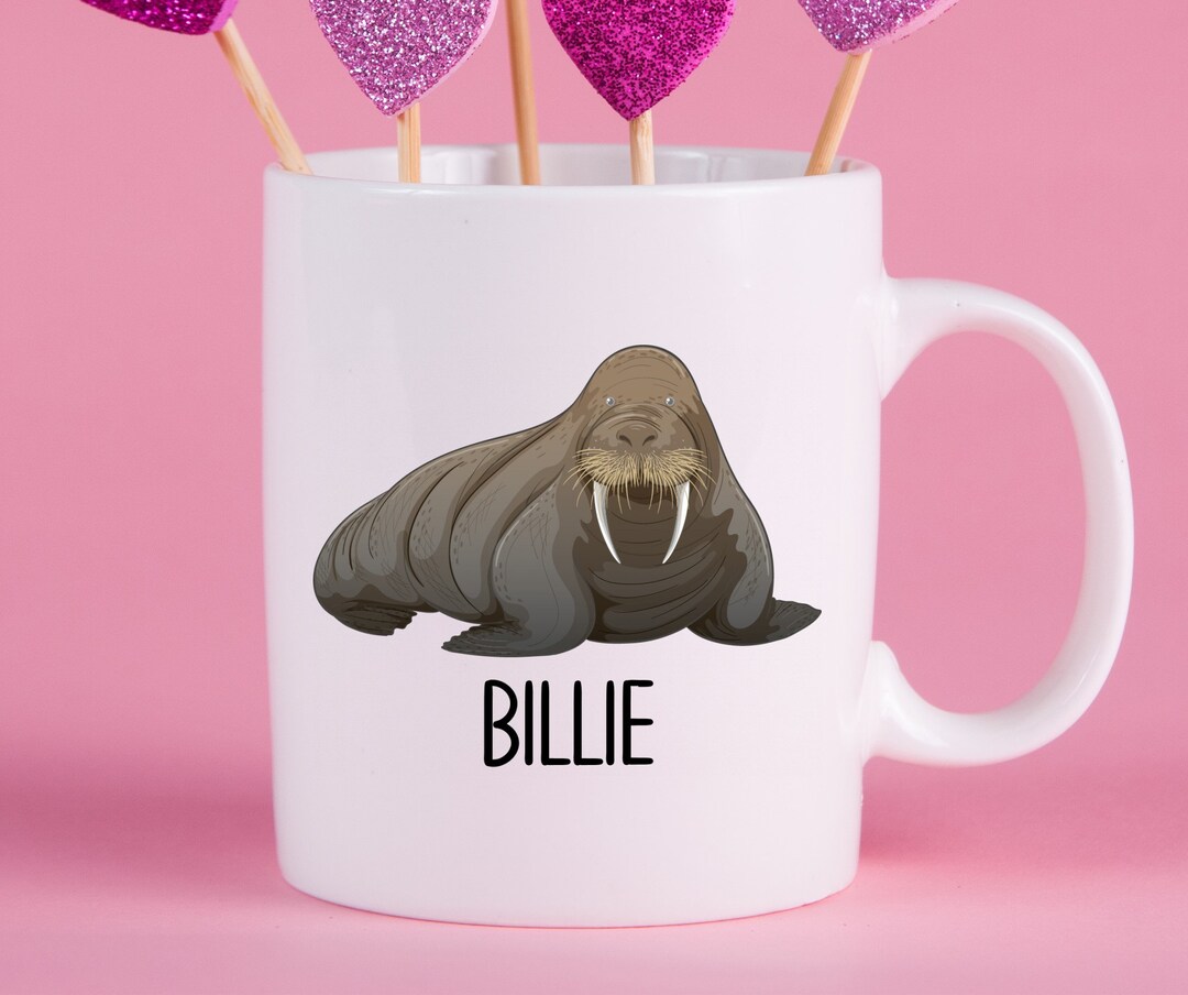 Personalized Walrus Mug, Walrus Gift Ideas, Walrus Cup, Gifts for ...