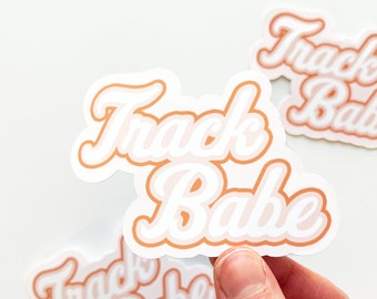 Track and Field Sticker Track Runner Running Stickers - Etsy