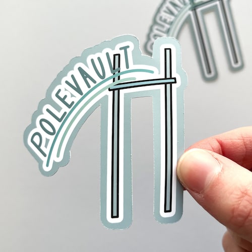 Track and Field Sticker Track Runner Running Stickers - Etsy