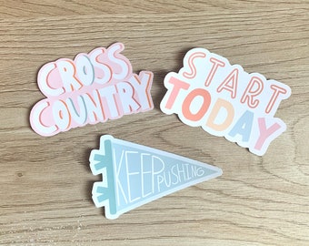 Runner Sticker Pack Running Stickers Runner Gift Run | Etsy