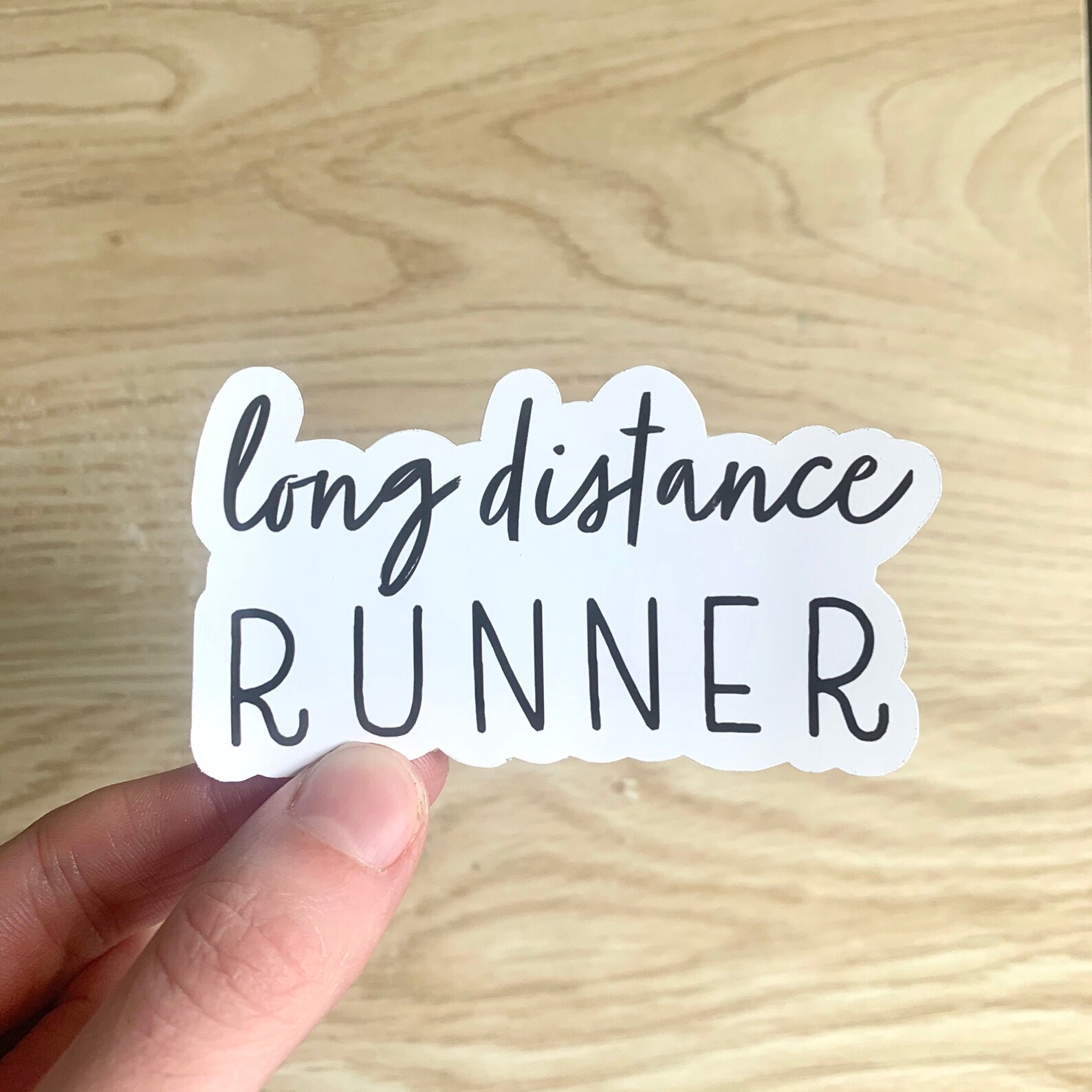 Long Distance Runner Sticker Runner Sticker Distance Runner | Etsy