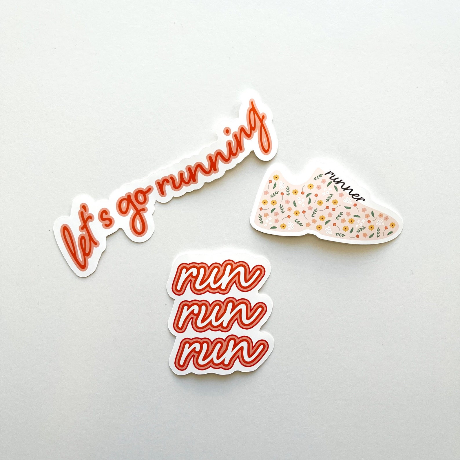 Runner Sticker Pack Running Stickers Runner Gift Run | Etsy