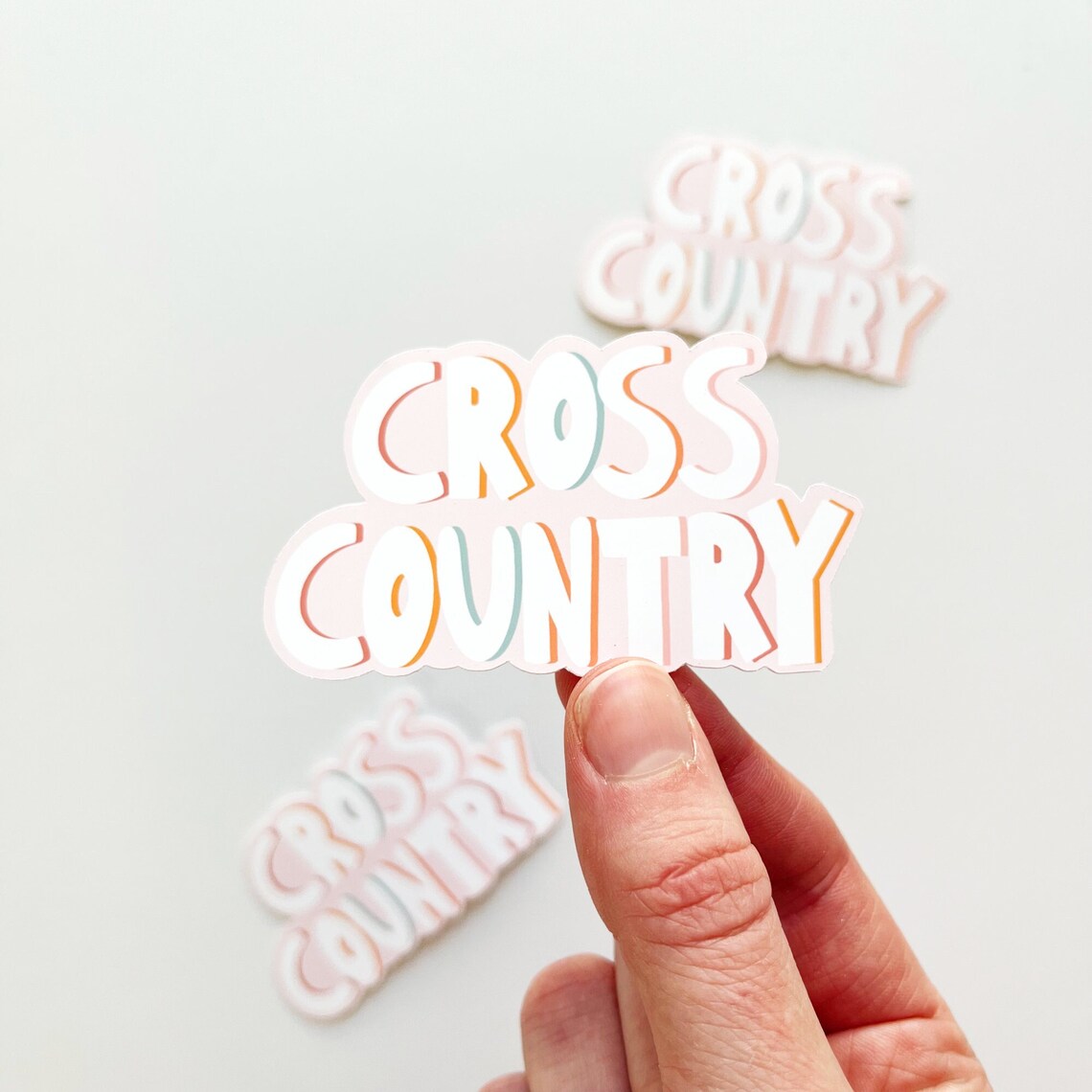 Cross Country Sticker XC Stickers Runner Stickers Run - Etsy