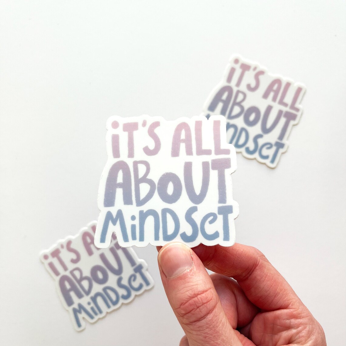 Mindset Quote Sticker Positive Stickers Quote Stickers - Etsy