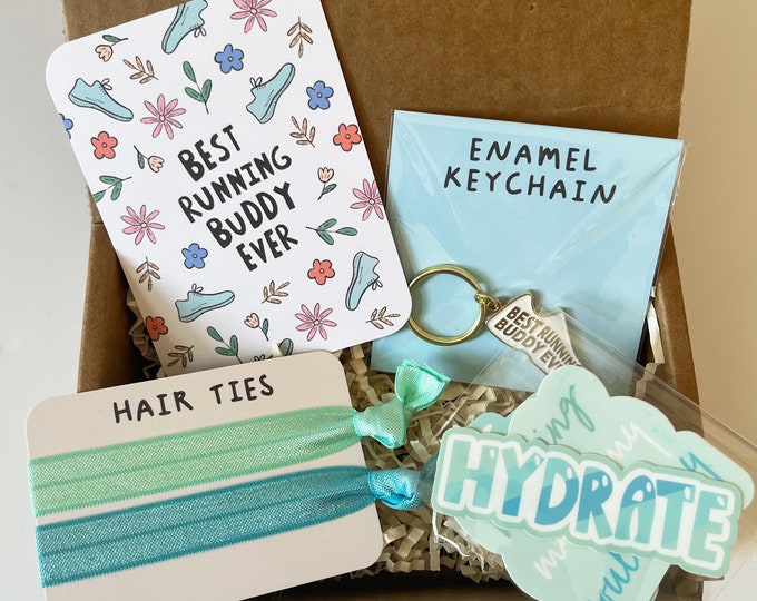Running Buddy Gift Box Runner Gifts Runner GF Gift Runner - Etsy