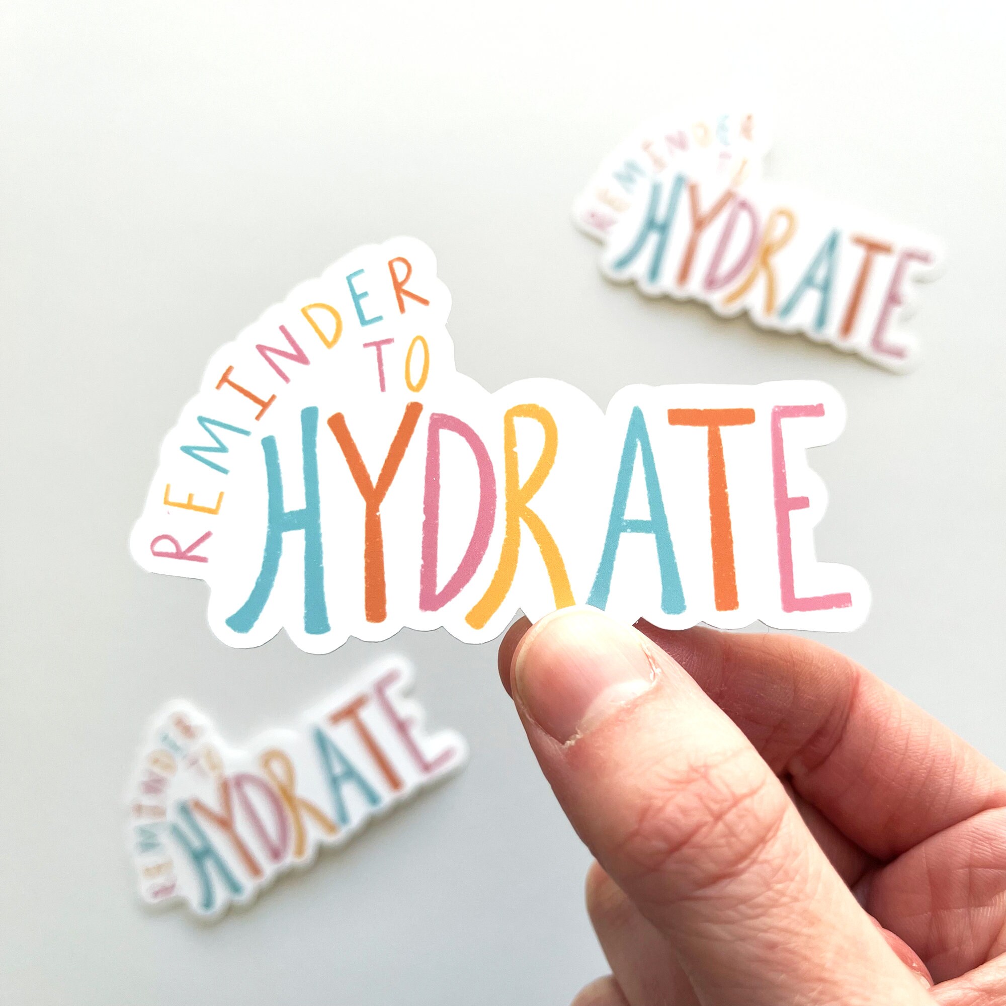 Hydrate Sticker, Running Sticker, Track Stickers, XC Stickers, Positive ...