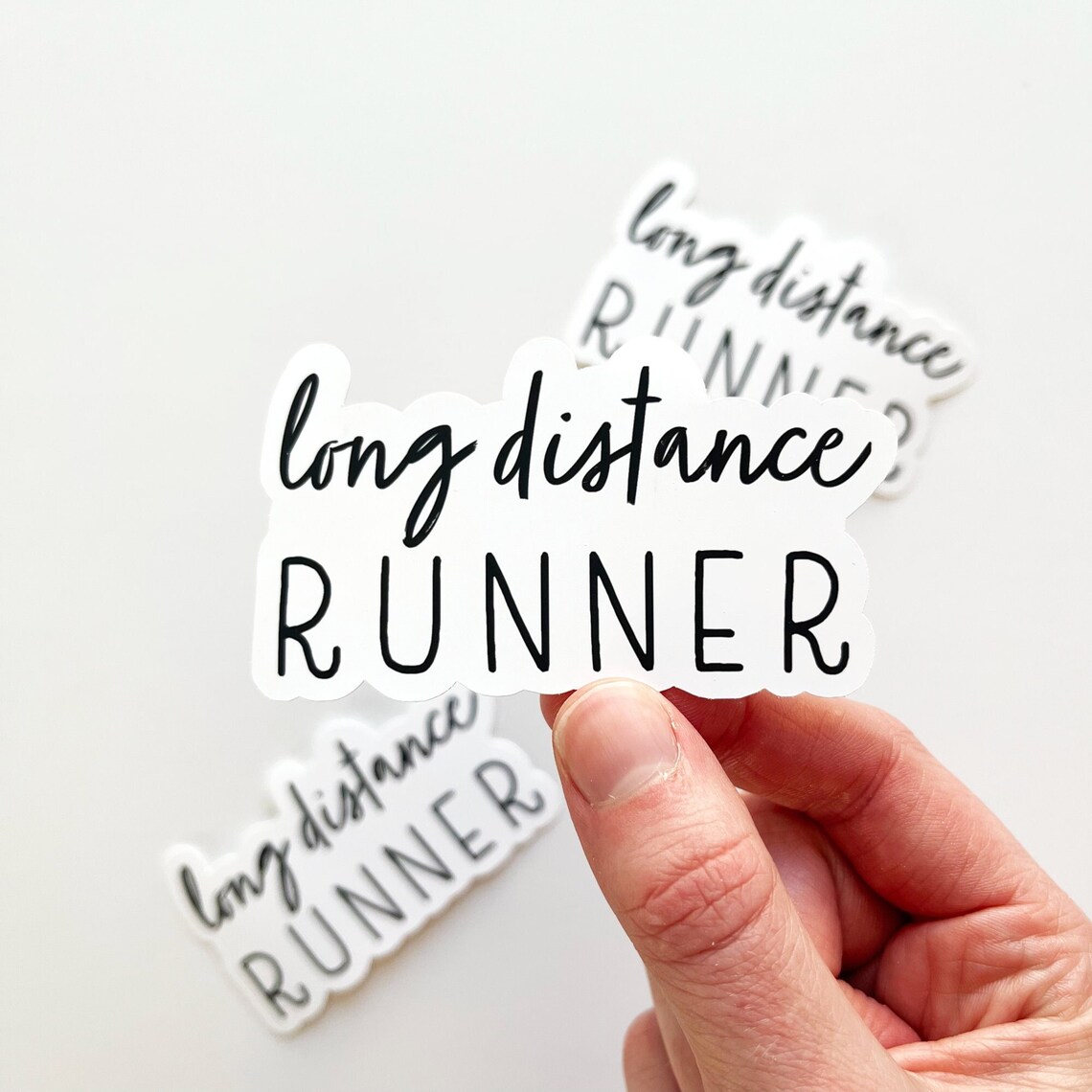 Long Distance Runner Sticker Runner Sticker Distance Runner - Etsy