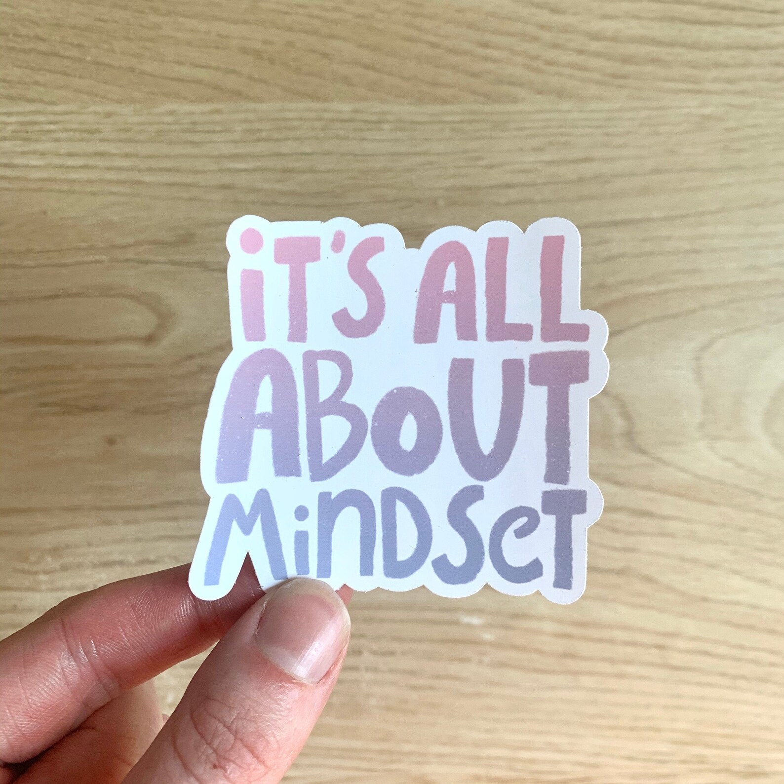 Mindset Quote Sticker Positive Stickers Quote Stickers | Etsy