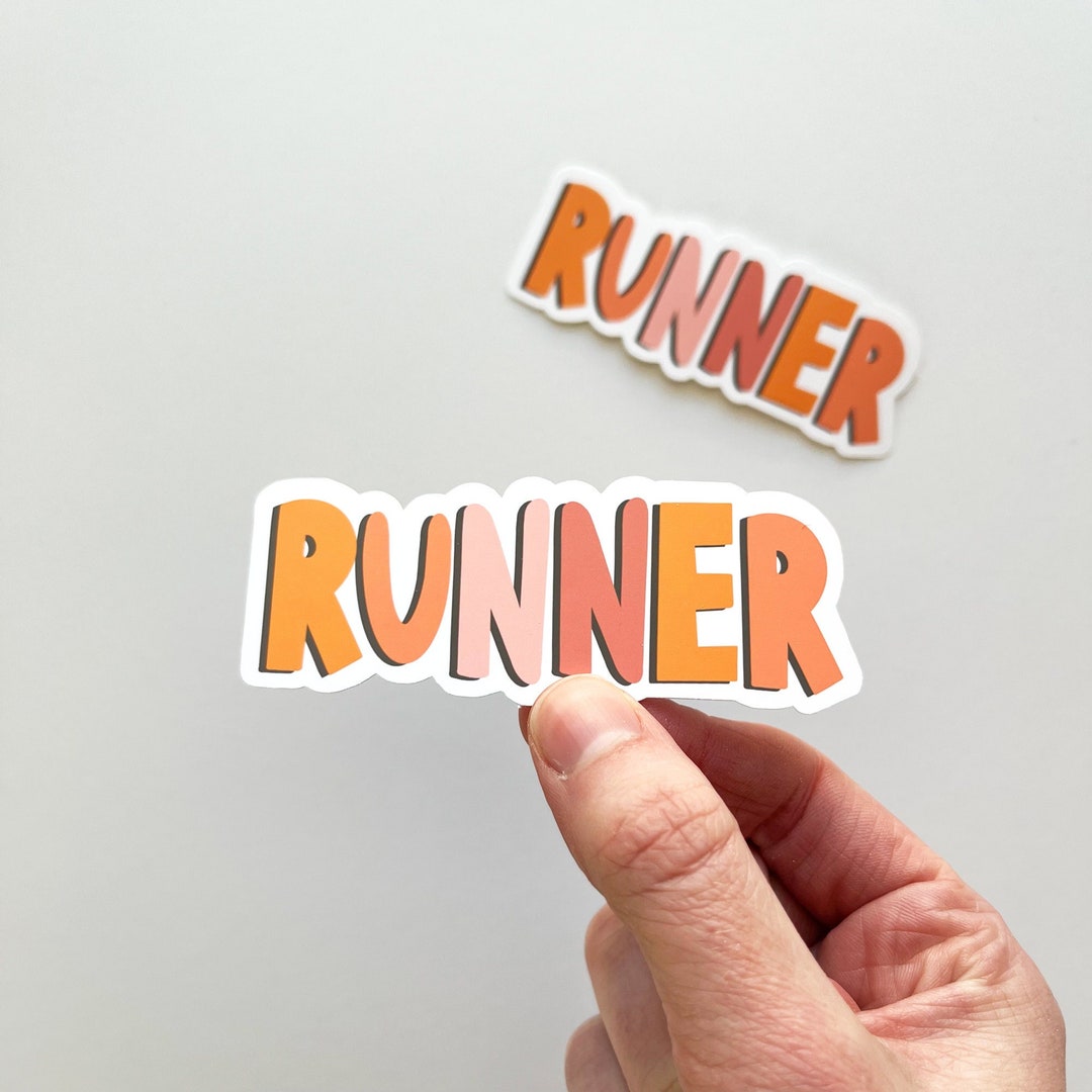 Runner Sticker, Running Sticker, Track Stickers, XC Stickers, Cross ...
